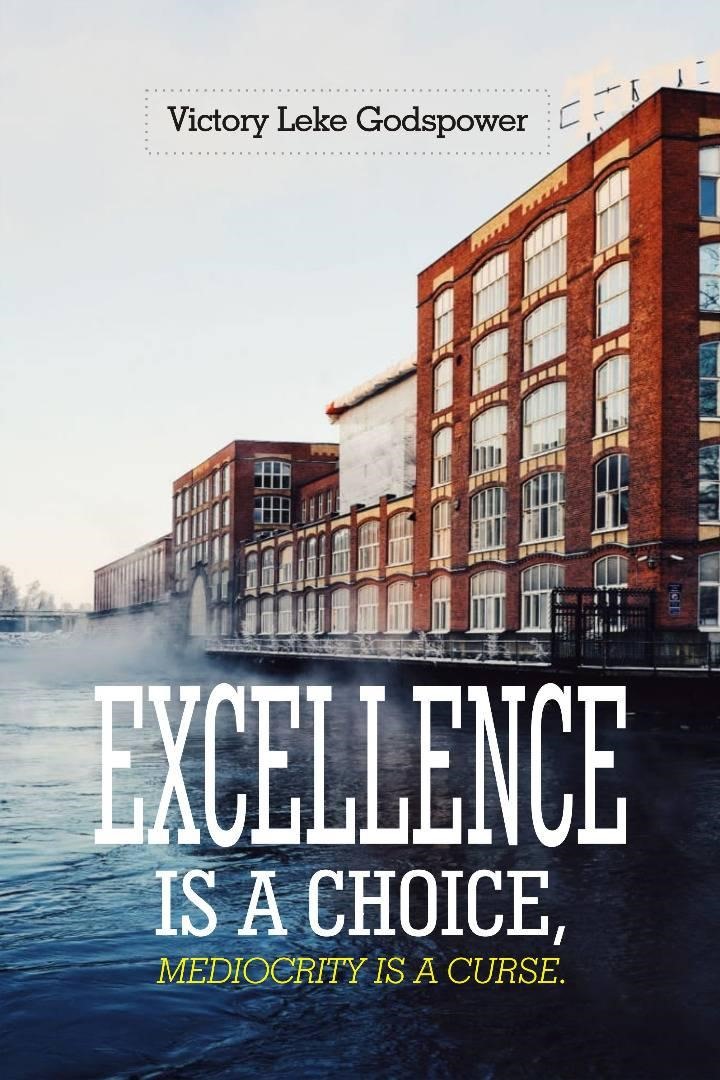 Excellence Is a Choice – Govic